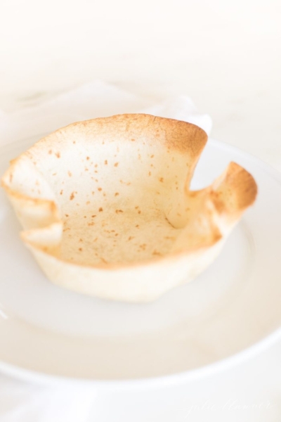Easy Taco Bowl Shells | Julie Blanner