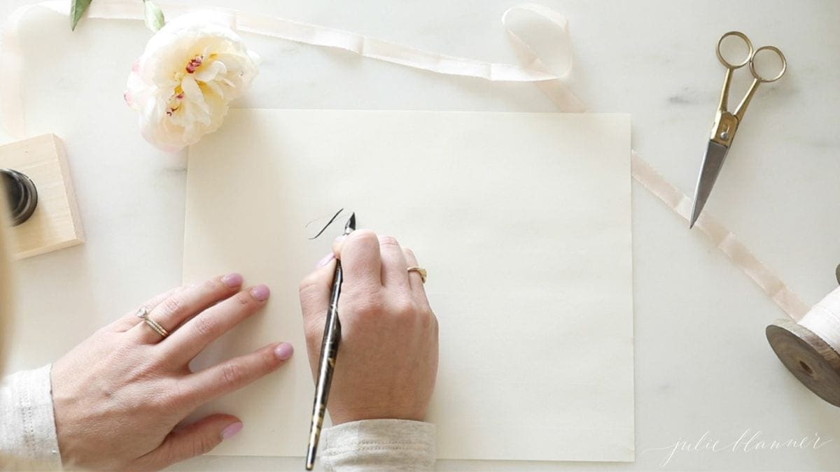 How to Write Calligraphy