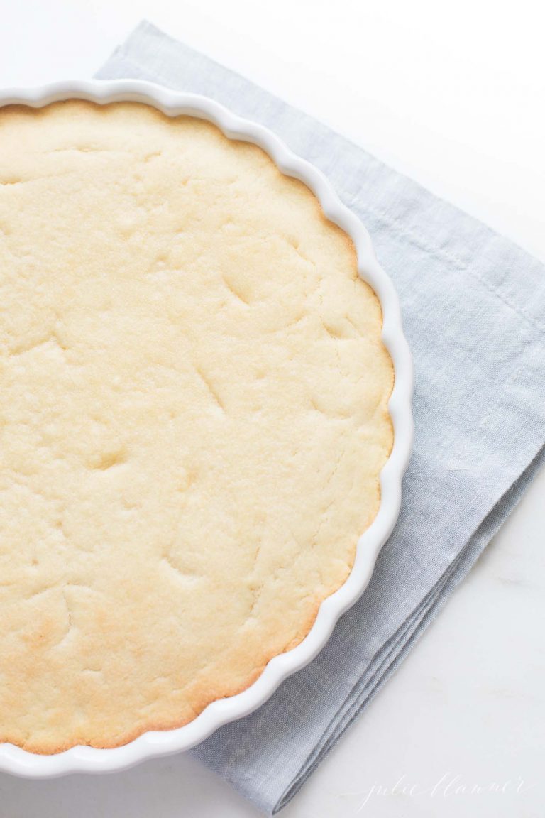 Easy and Quick Sugar Cookie Crust - Julie Blanner