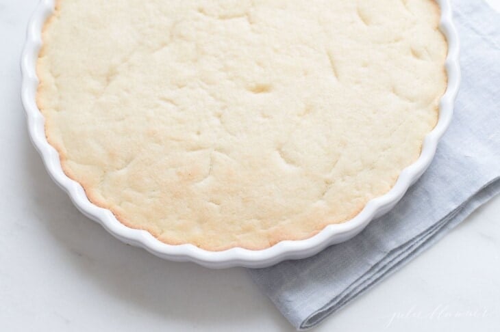 Easy and Quick Sugar Cookie Crust - Julie Blanner