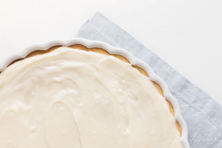 Easy and Quick Sugar Cookie Crust - Julie Blanner