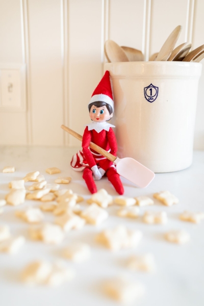 Elf on the Shelf Cookies | Julie Blanner