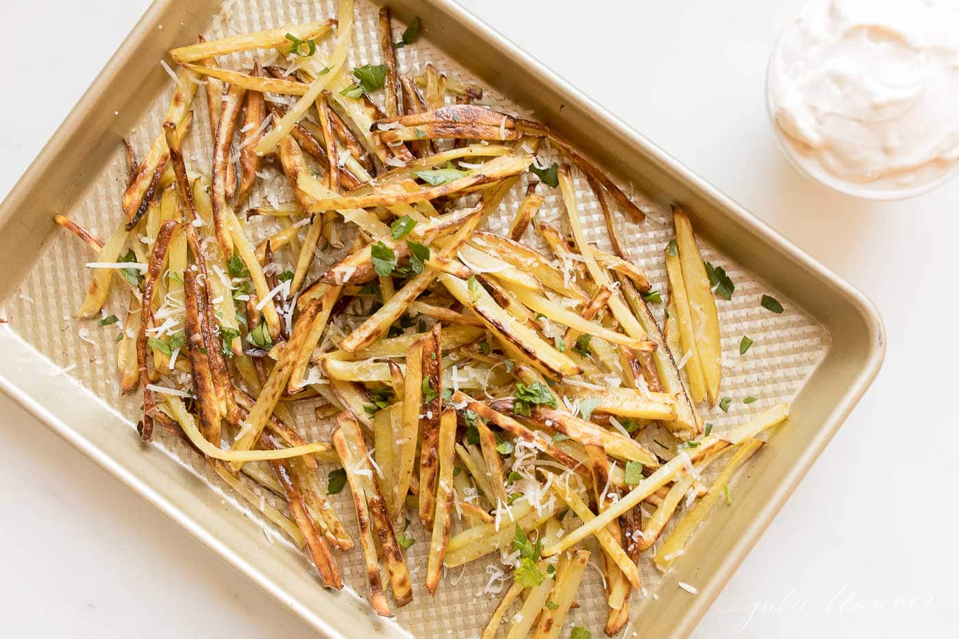 Oven Baked Truffle Fries | Julie Blanner