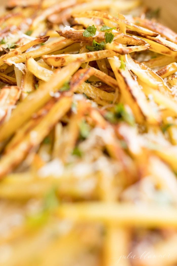 Truffle Fries (Gourmet Fries with Truffle Oil and Parmesan)