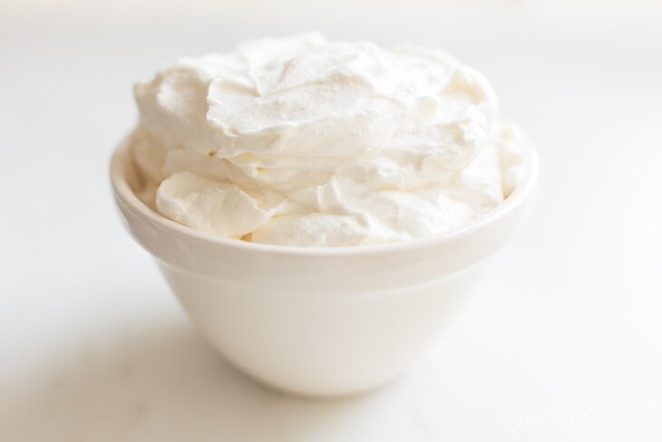 Homemade Whipped Cream Recipe | Julie Blanner