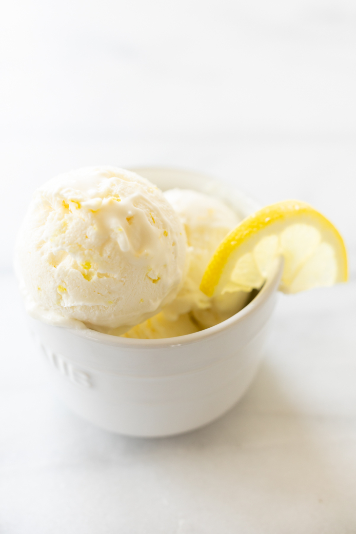 Lemon Ice Cream | Julie Blanner