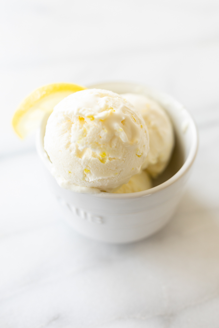 Lemon Ice Cream | Julie Blanner