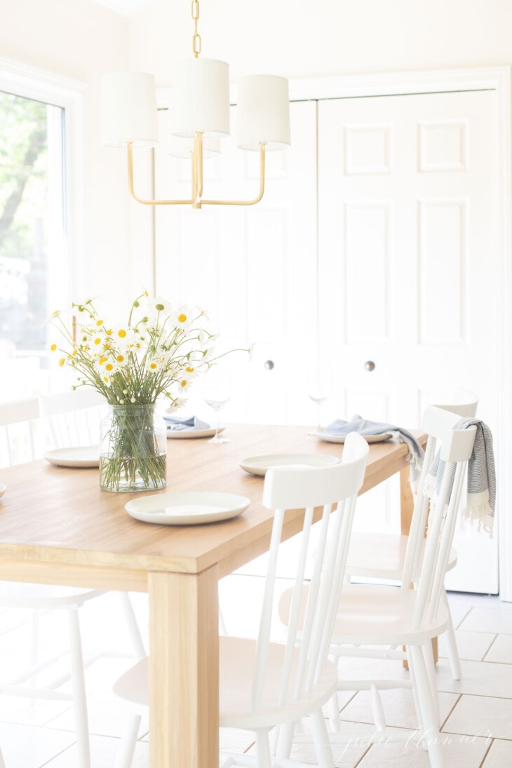 Eat In Kitchen with a Small Dining Room Table