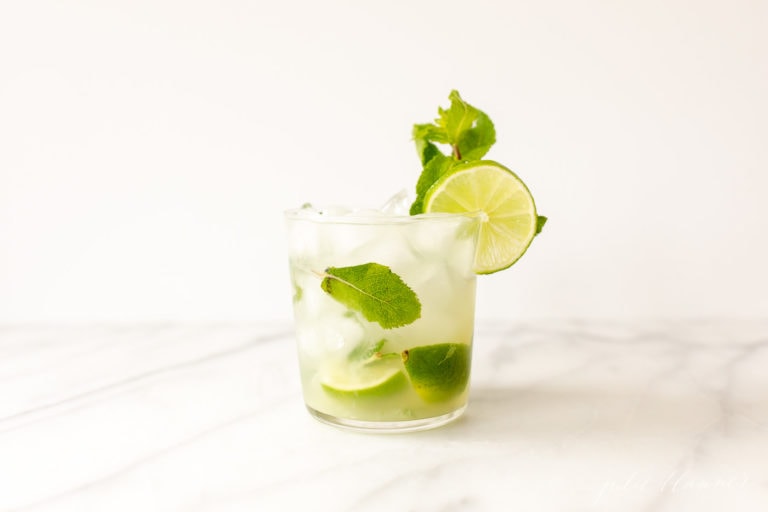 The BEST Skinny Mojito | Julie Blanner