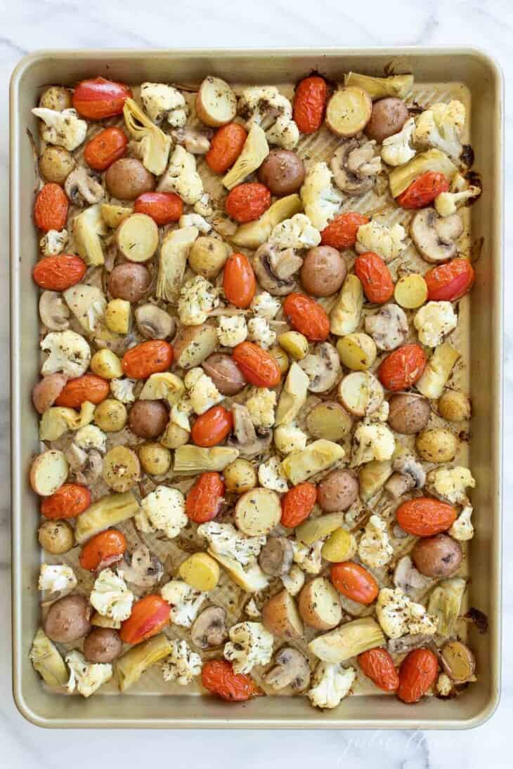 Italian Vegetables | Julie Blanner