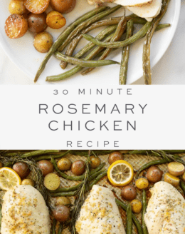 Rosemary Chicken (Baked Lemon Rosemary Chicken)