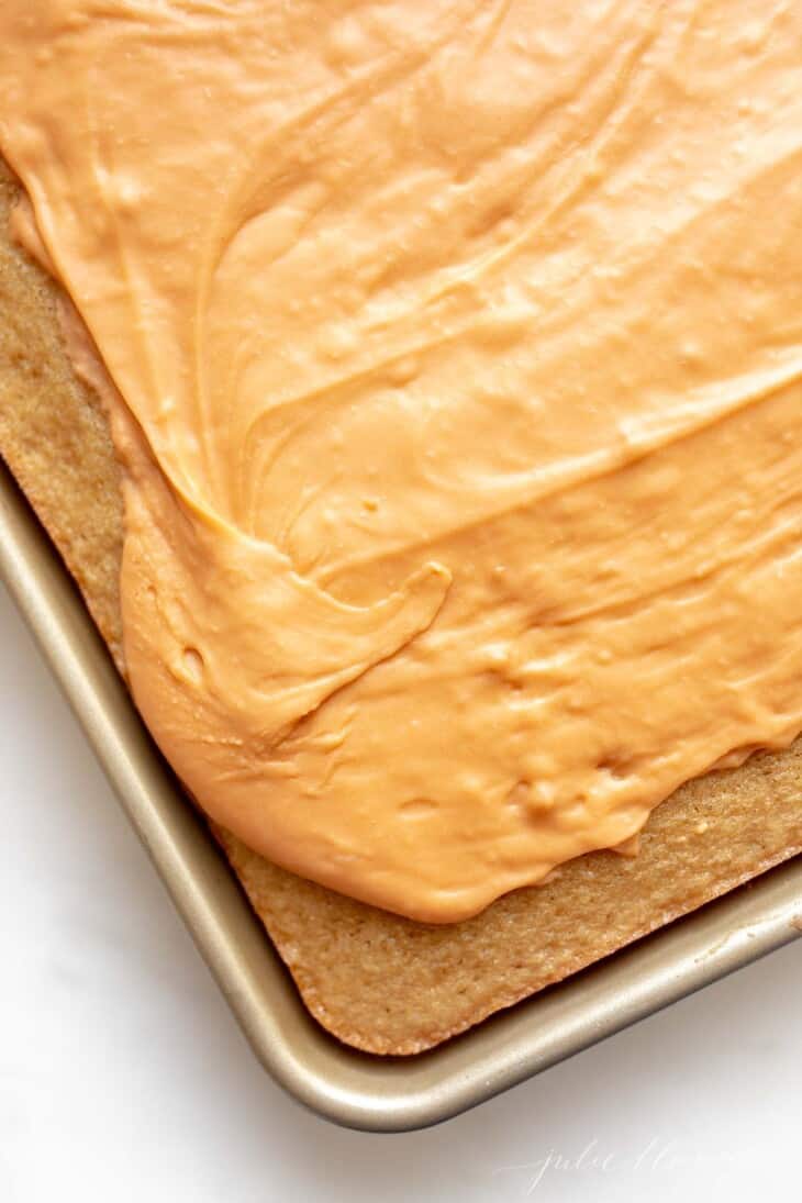 Incredible Old-Fashioned Butterscotch Cake | Julie Blanner