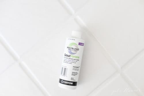 How to Use Grout Renew | Julie Blanner