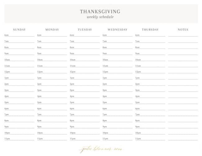 How to Host Thanksgiving | Julie Blanner