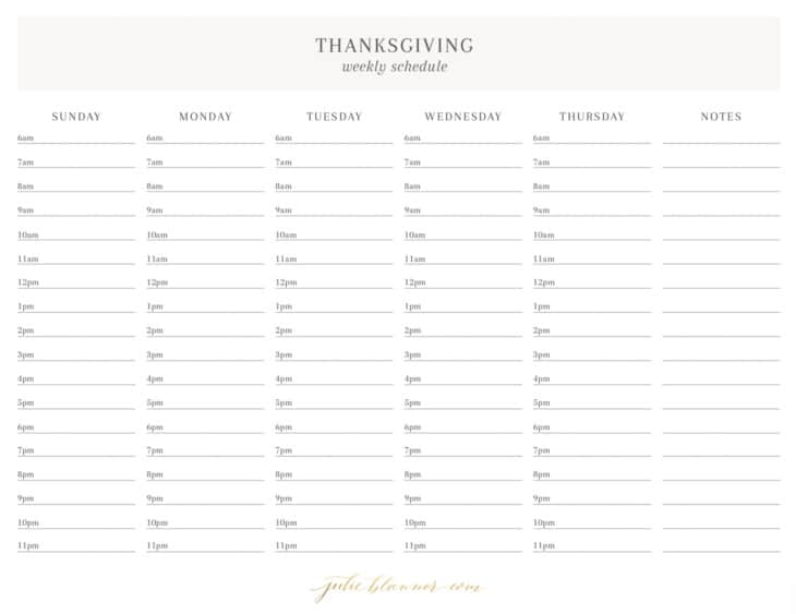 How to Host Thanksgiving | Julie Blanner
