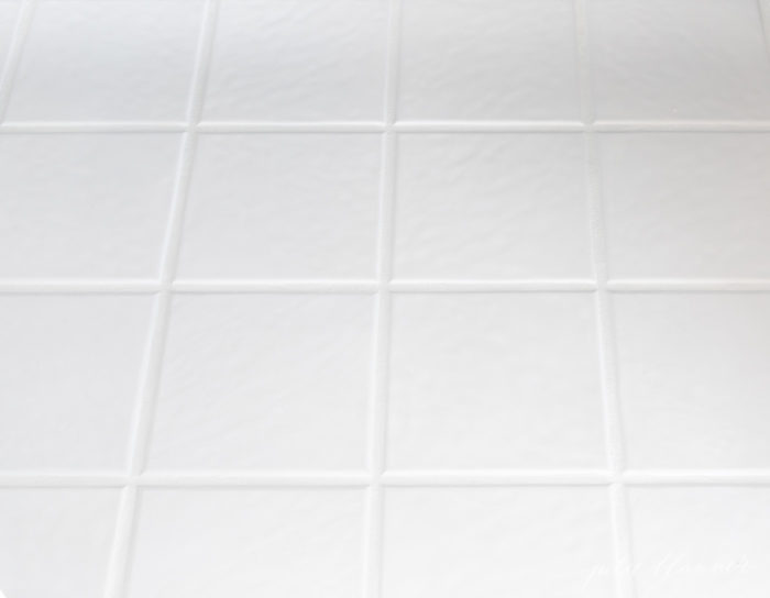 The Ultimate Tile Grout Refresh with Grout Stain | Julie Blanner