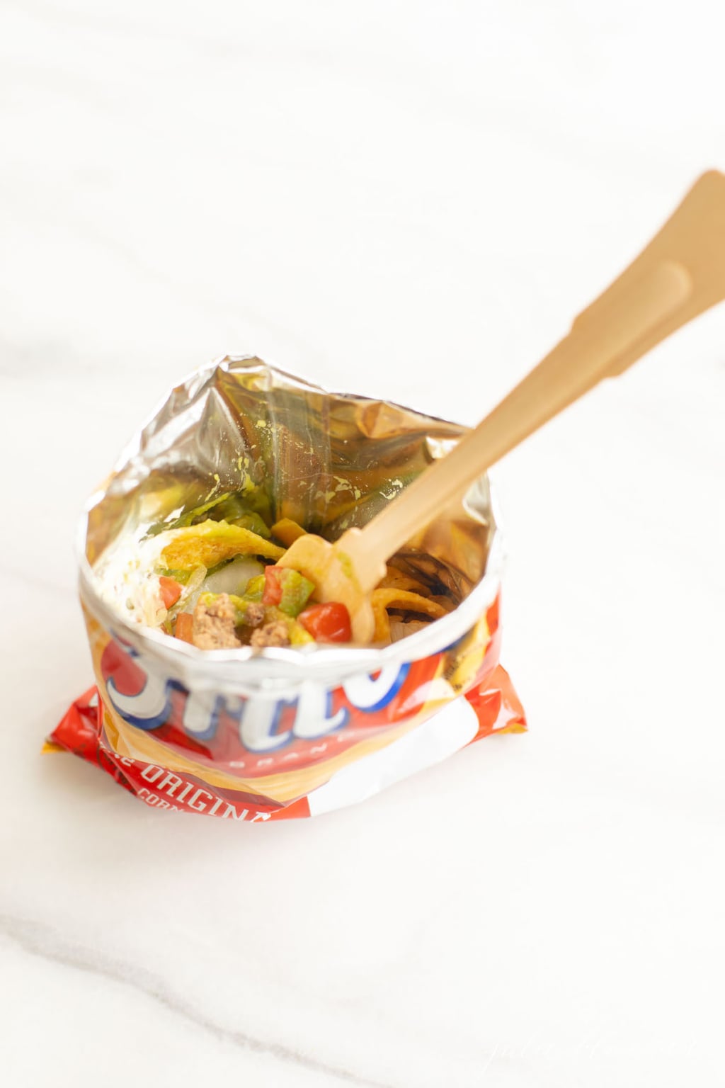 The Best Walking Taco Recipe | Julie Blanner
