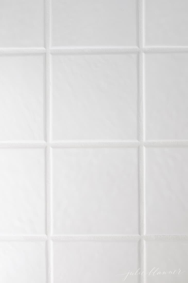 The Ultimate Tile Grout Refresh with Grout Stain | Julie Blanner