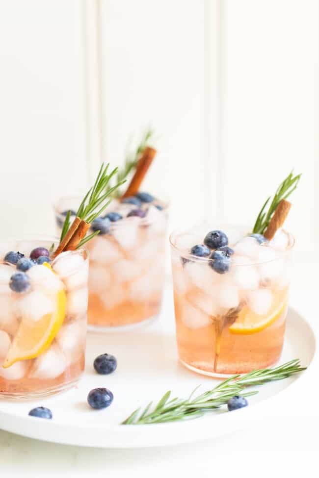 Bourbon Smash Cocktail | Julie Blanner
