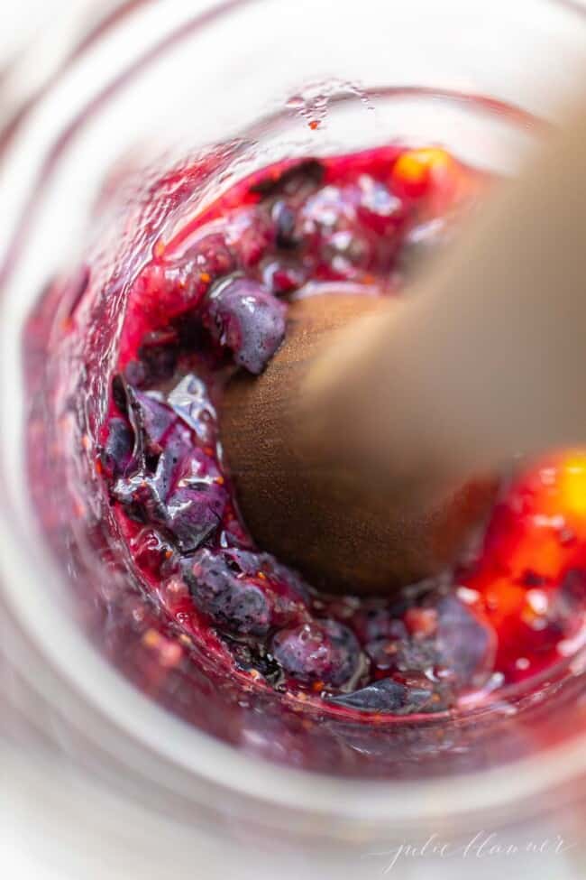 Bourbon Smash Cocktail | Julie Blanner