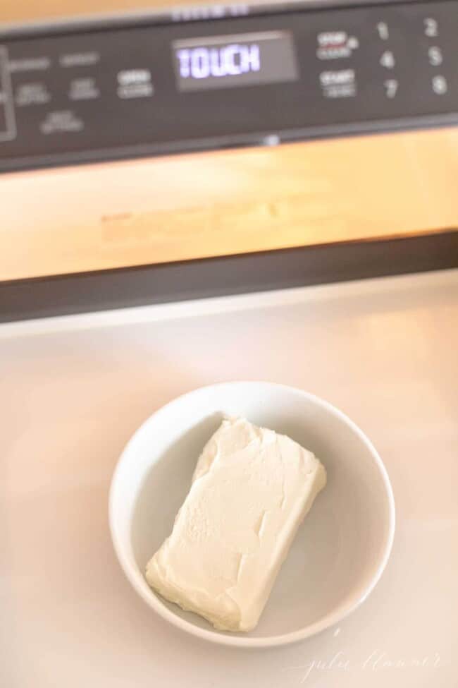 How to Soften Cream Cheese | Julie Blanner