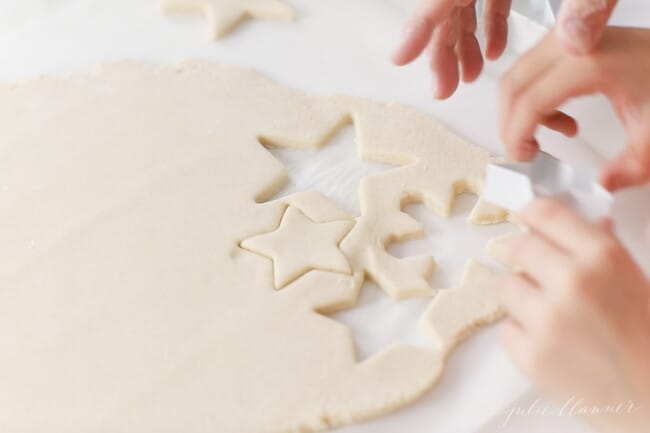 Color Salt Dough Ornaments (With Video) | Julie Blanner