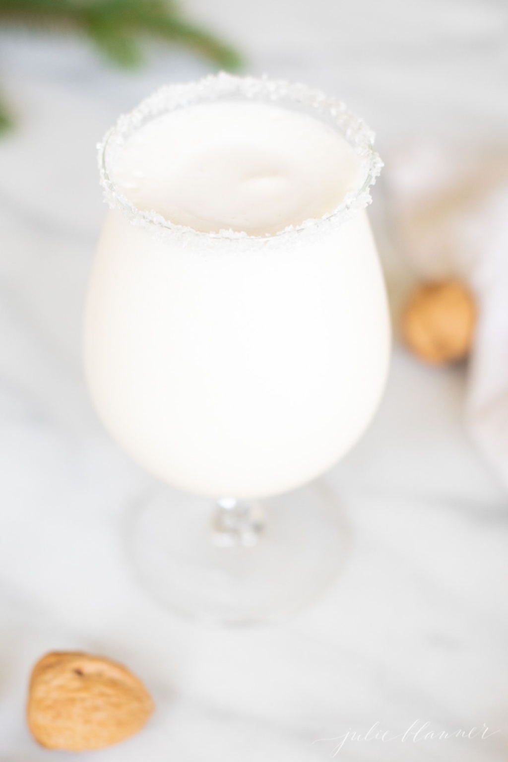 Snowball Cocktail Recipe | Julie Blanner