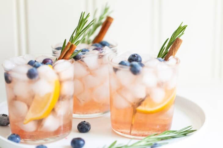 Bourbon Smash Cocktail | Julie Blanner