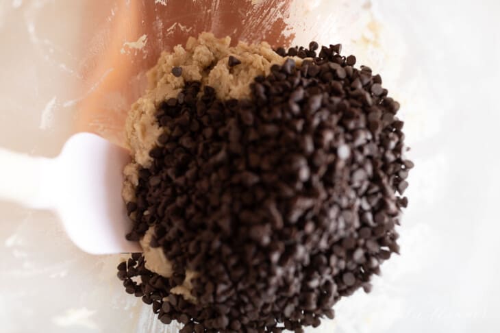 Edible Cookie Dough with Chocolate Chips | Julie Blanner