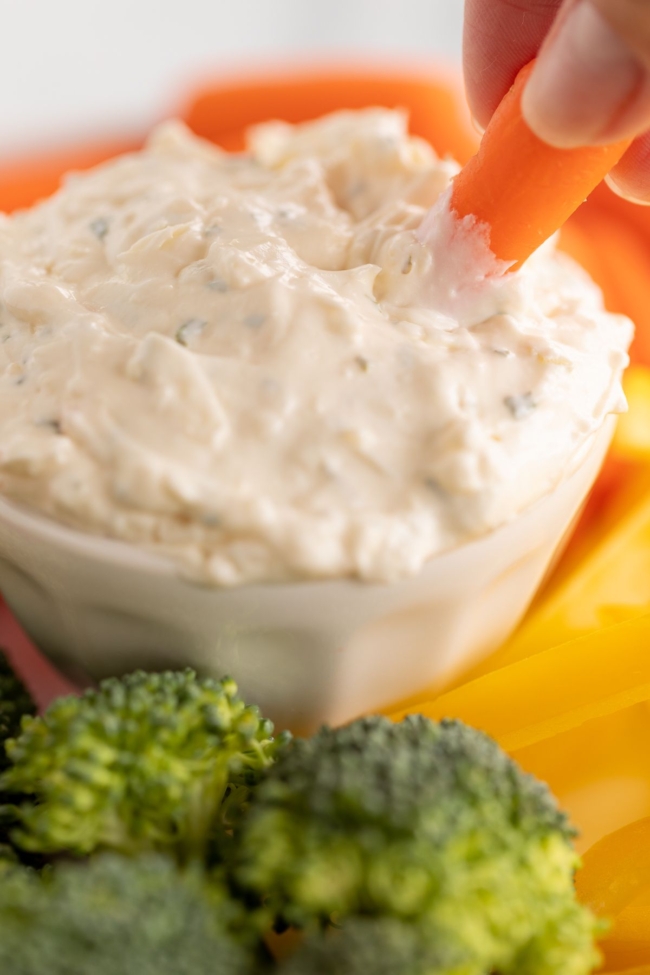 Irresistible Veggie Dip Recipe | Julie Blanner