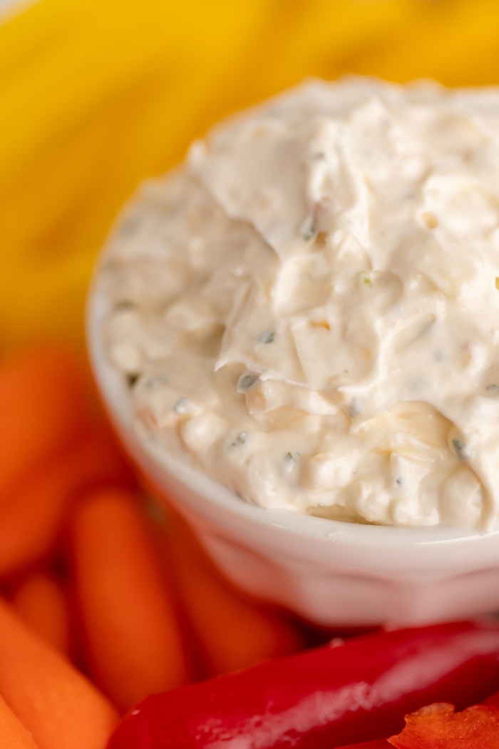 Irresistible Veggie Dip Recipe | Julie Blanner