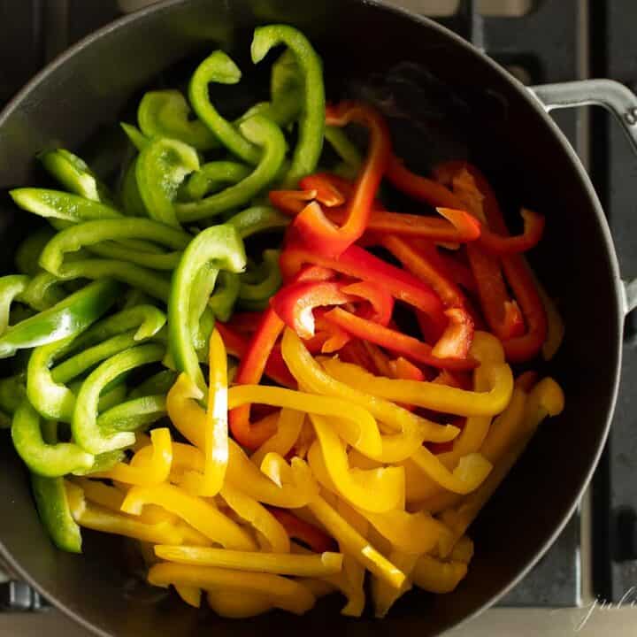 How to Cut a Bell Pepper | Julie Blanner