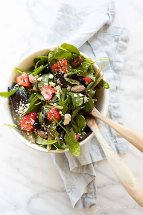 Spring Salad Mix | Julie Blanner