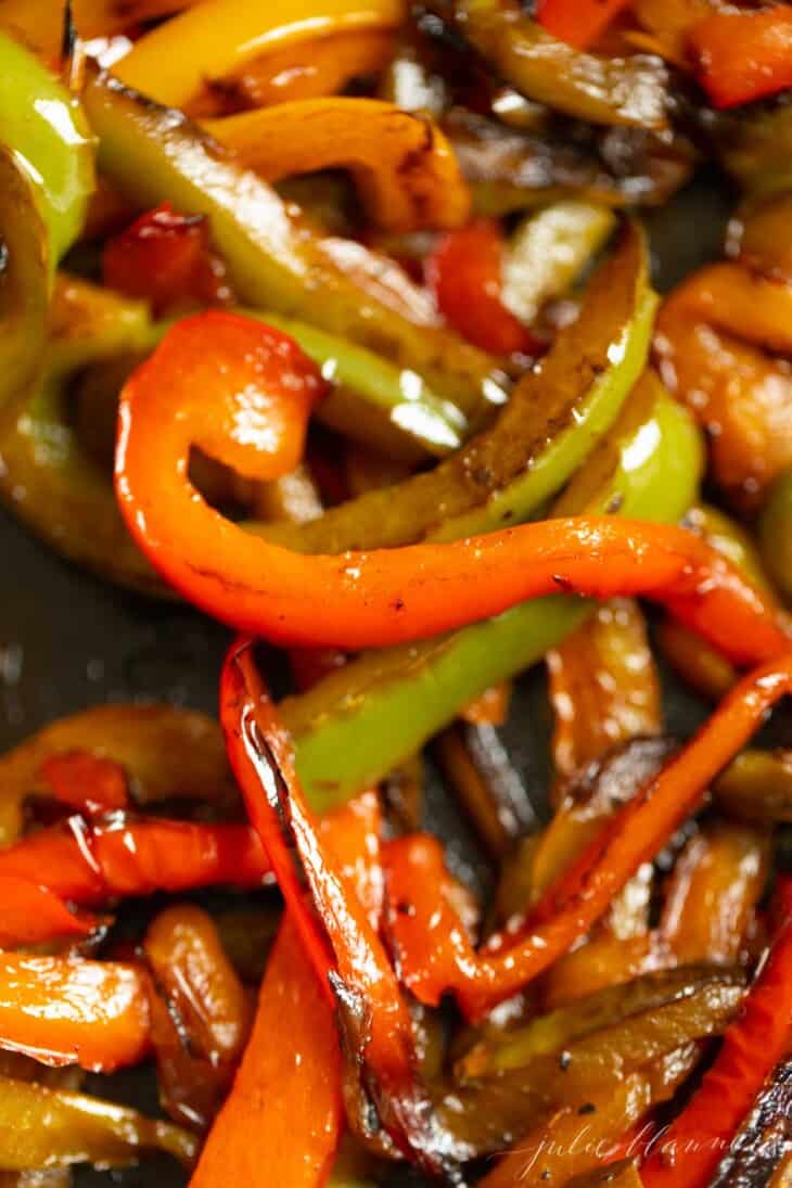 Simple Sautéed Peppers | The Easiest Colorful Veggie Side Dish