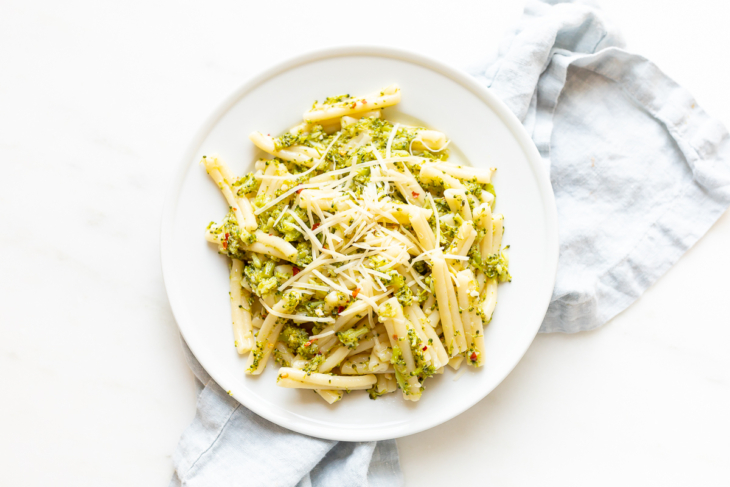 Light and Easy Broccoli Pasta Recipe | Julie Blanner