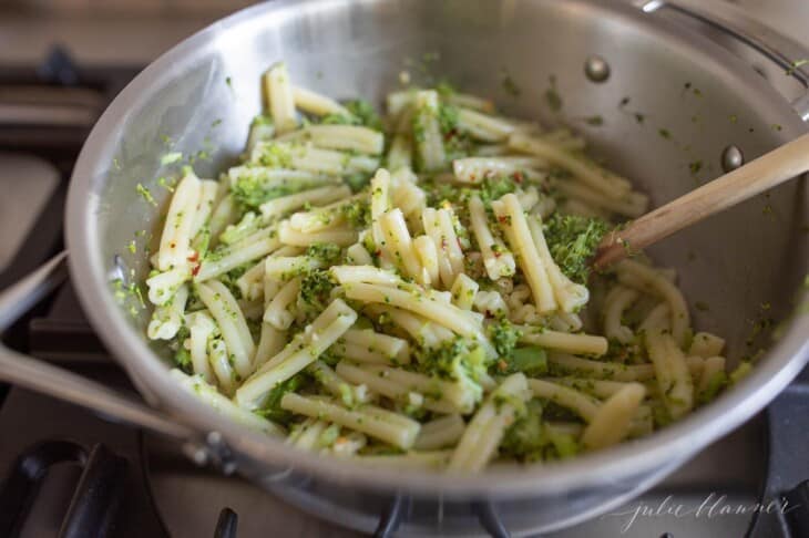 Light and Easy Broccoli Pasta Recipe | Julie Blanner
