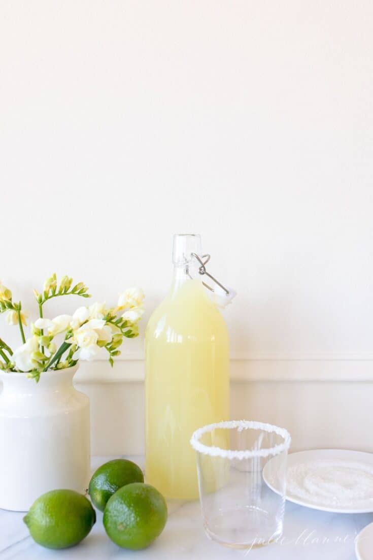 Easy Homemade Margarita Mix | Julie Blanner