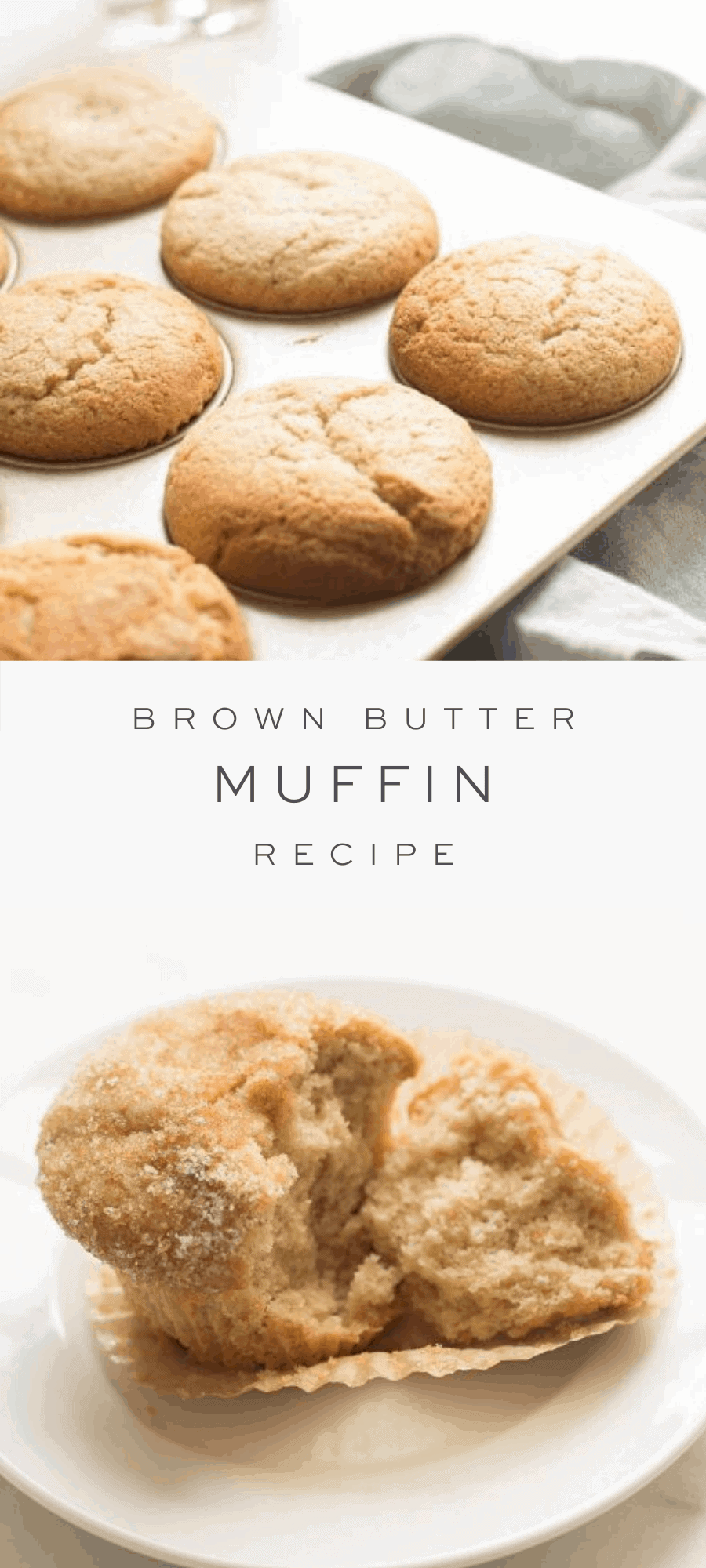 Brown Butter Muffins | Julie Blanner