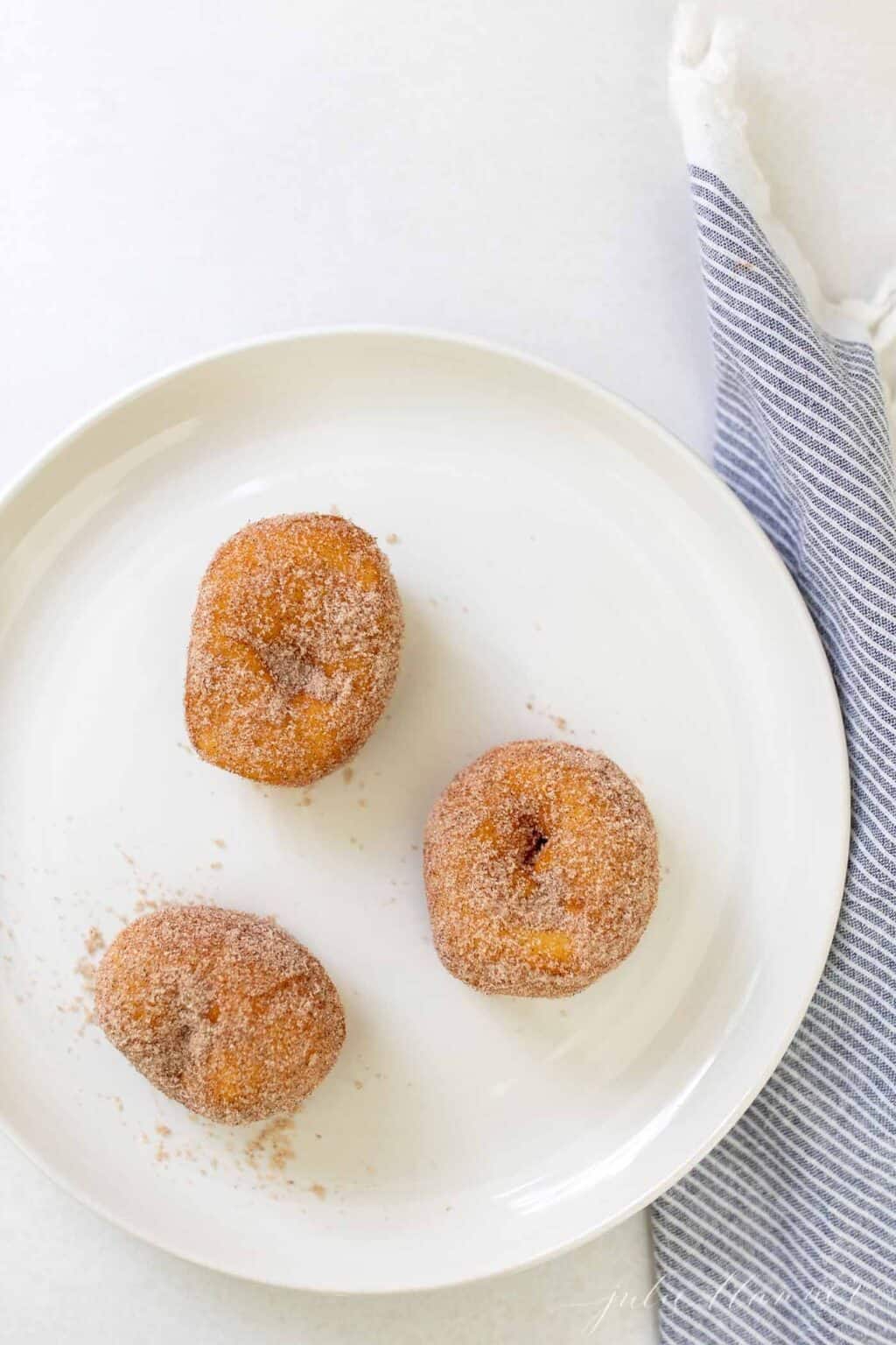 How to Make the BEST Easy Biscuit Donuts | Julie Blanner
