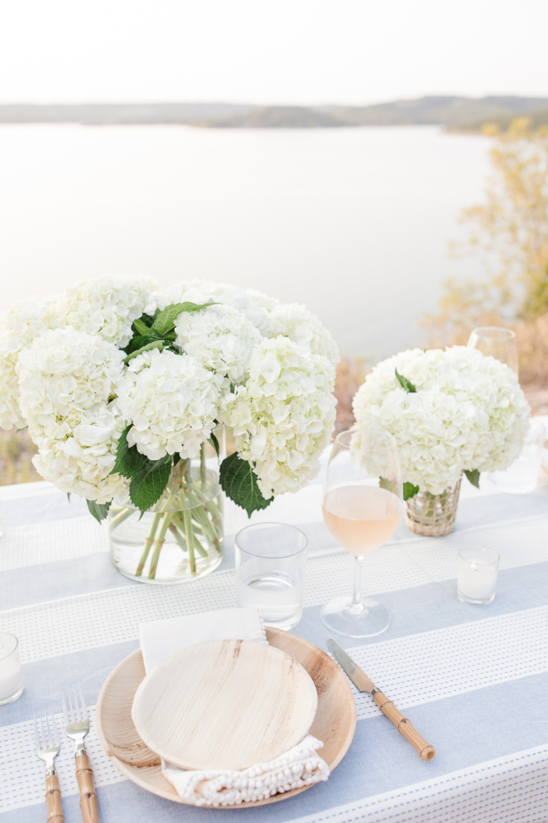 How to Make Hydrangea Centerpieces | Julie Blanner