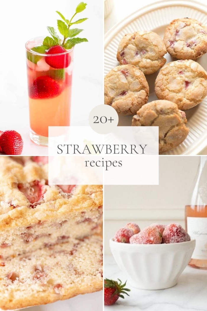 20 Easy Strawberry Recipes for Every Occasion | Julie Blanner