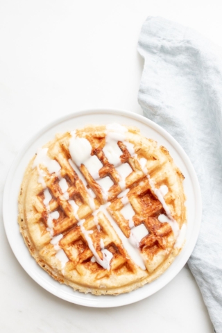 Authentic Belgian Waffle Recipe | Julie Blanner