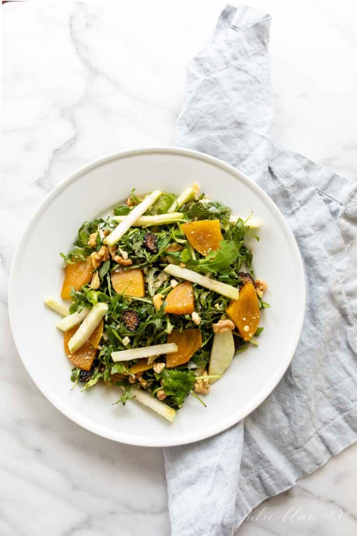 Roasted Beet Salad with Balsamic Vinaigrette | Julie Blanner