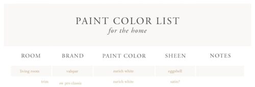 Our Neutral Paint Palette | The best neutral paint colors