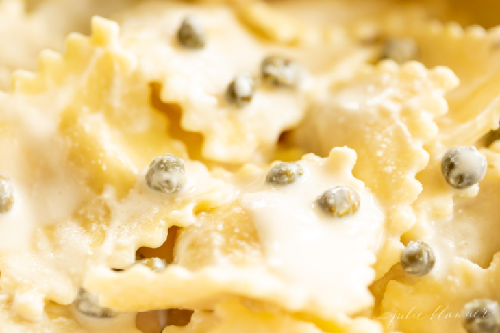 10 Minute Lemon Caper Sauce | Julie Blanner