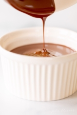 Chocolate Magic Shell Recipe | Dessert Topping - Julie Blanner