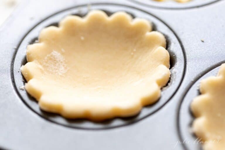 3 Ingredient Cream Cheese Pie Crust | Julie Blanner