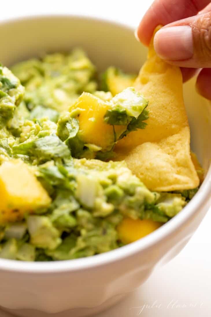 Mango Guacamole Recipe - Julie Blanner