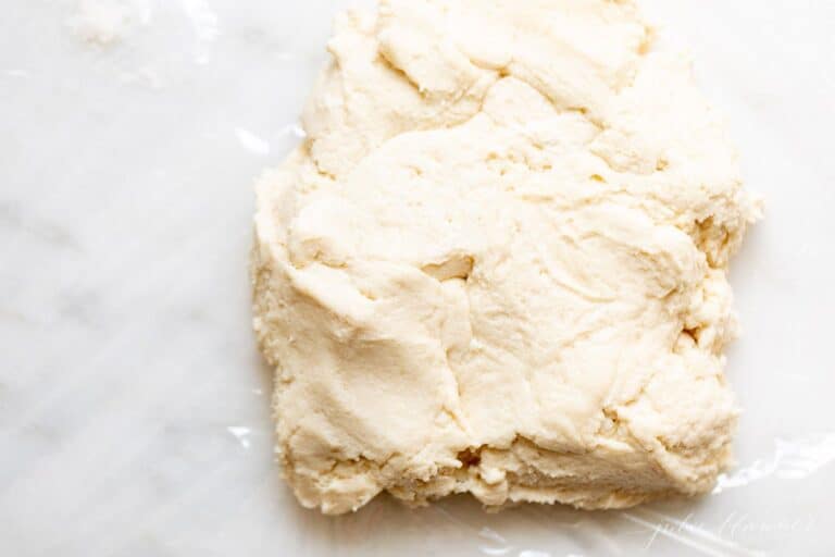 3 Ingredient Cream Cheese Pie Crust | Julie Blanner