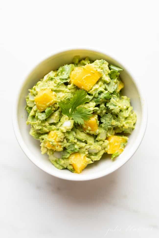 Mango Guacamole Recipe - Julie Blanner